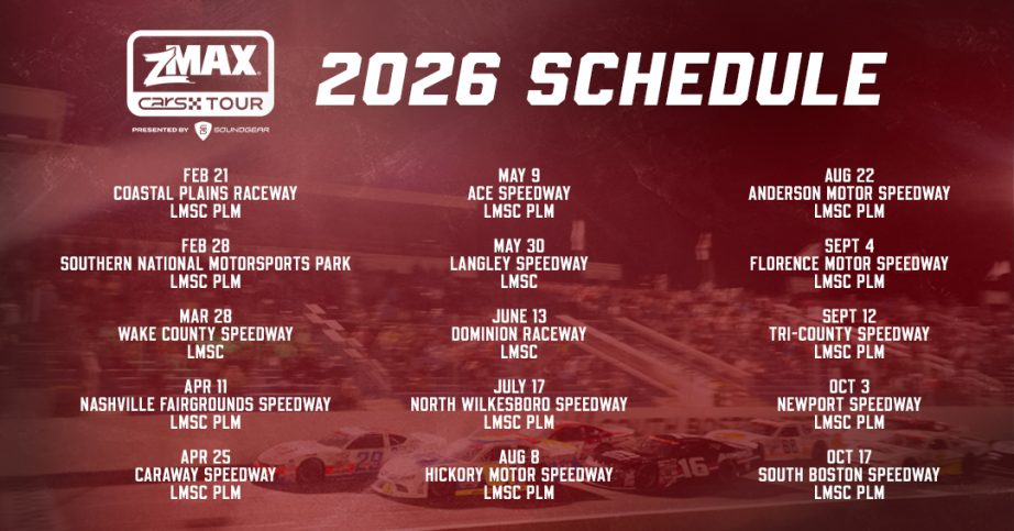 Nashville Fairgrounds, Newport, South Boston finale highlight 2026 CARS ...